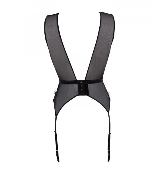 Fenella Soft Basque - Black - – BB Store